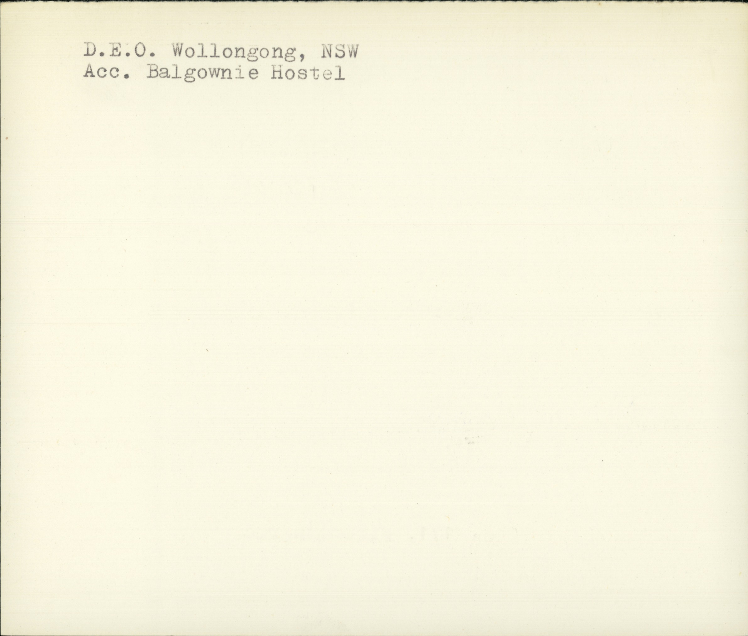 Bonegilla | Migrant Experience