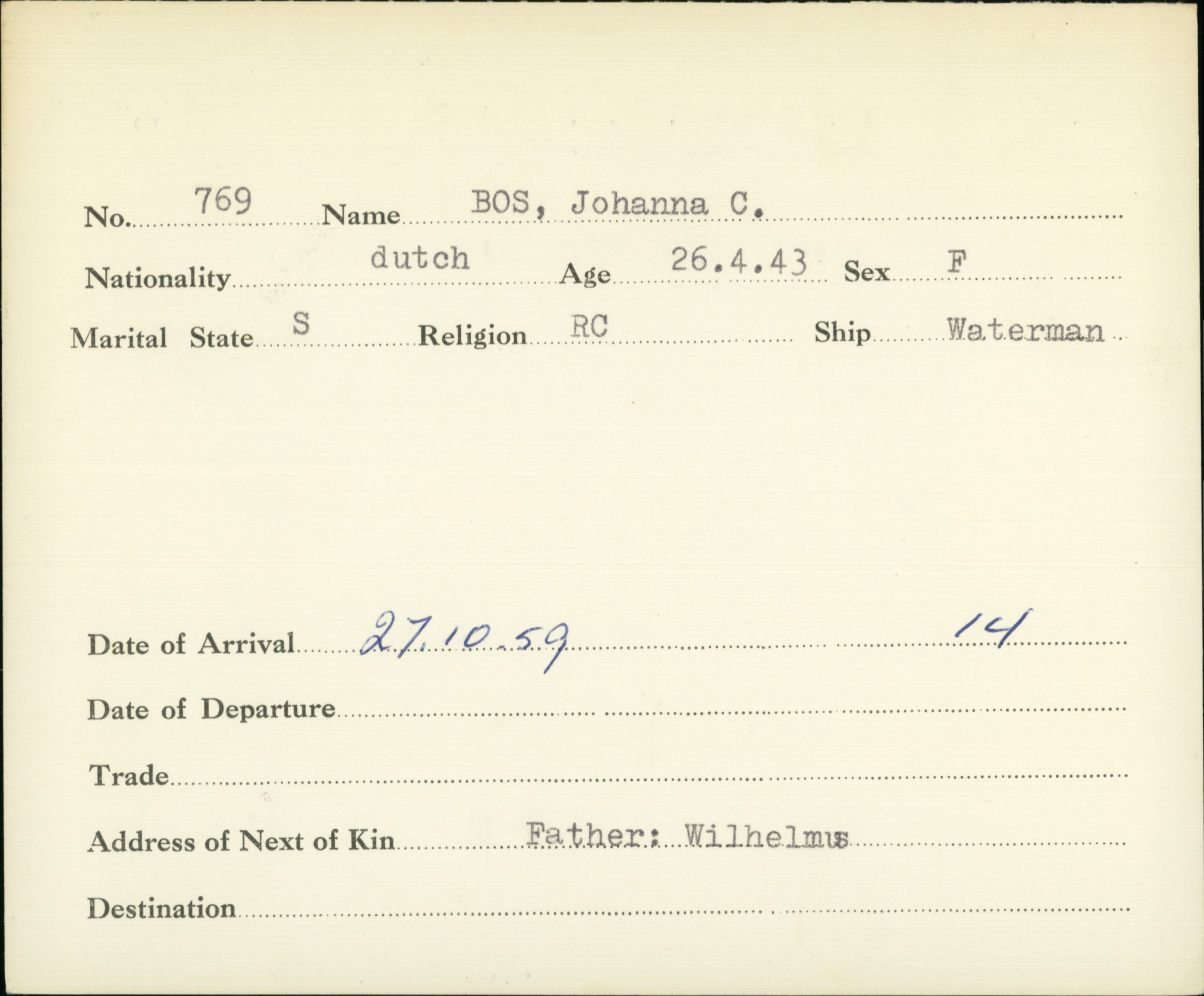 Bonegilla | Migrant Experience