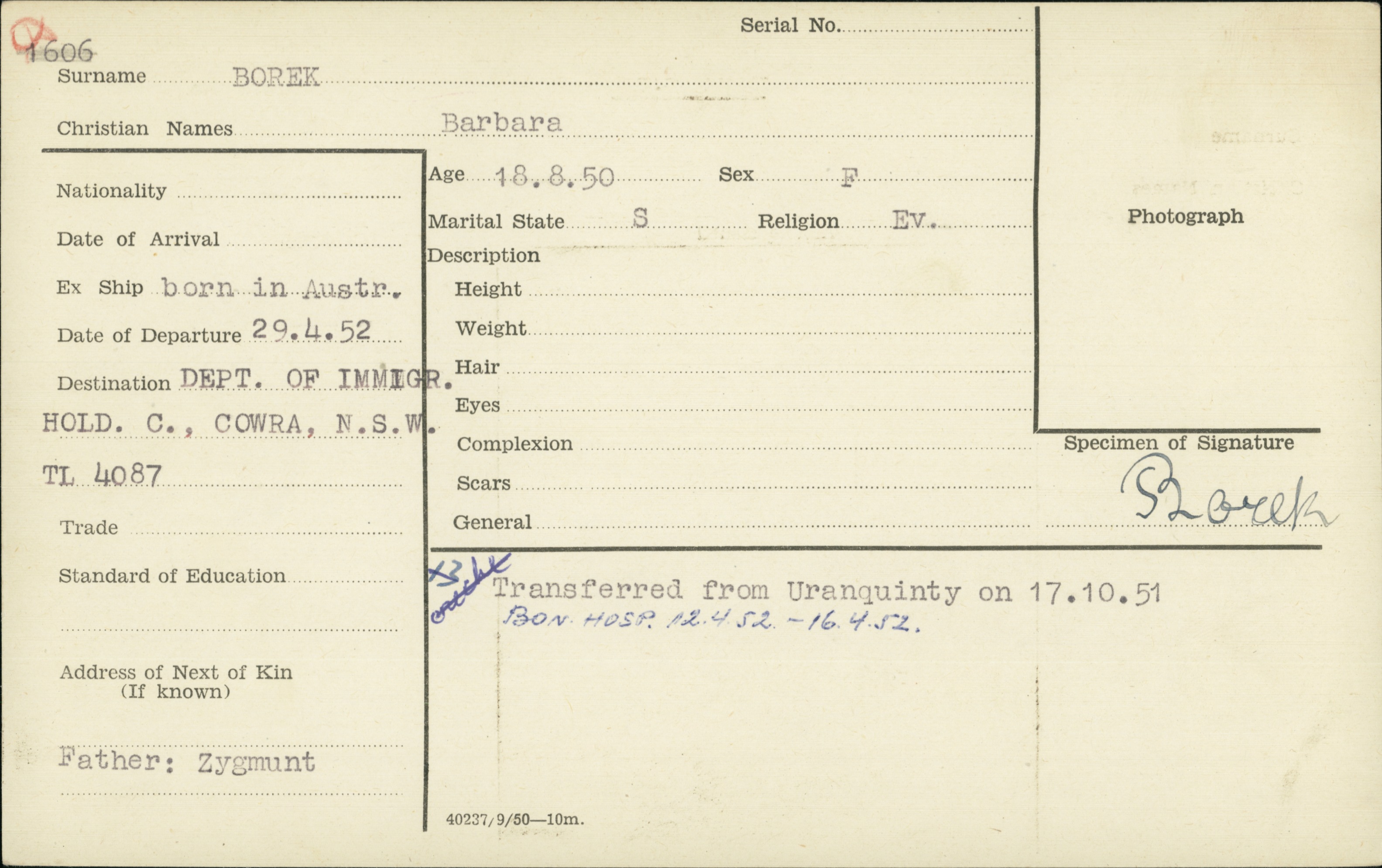 Bonegilla | Migrant Experience