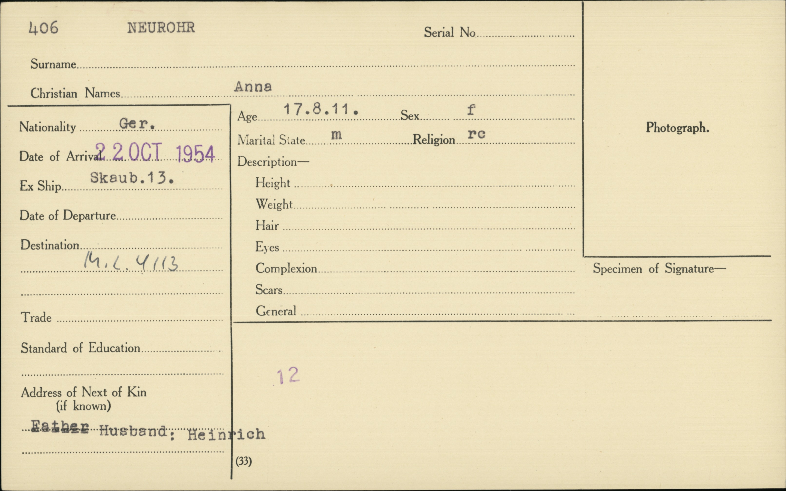 Bonegilla | Migrant Experience