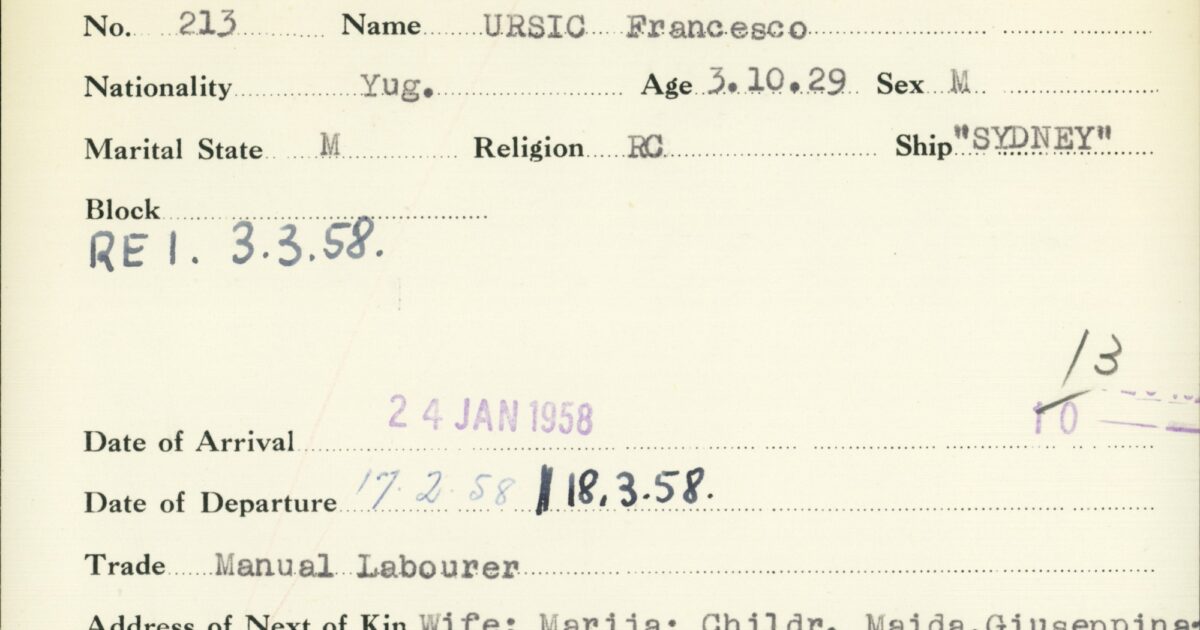 Bonegilla | Migrant Experience